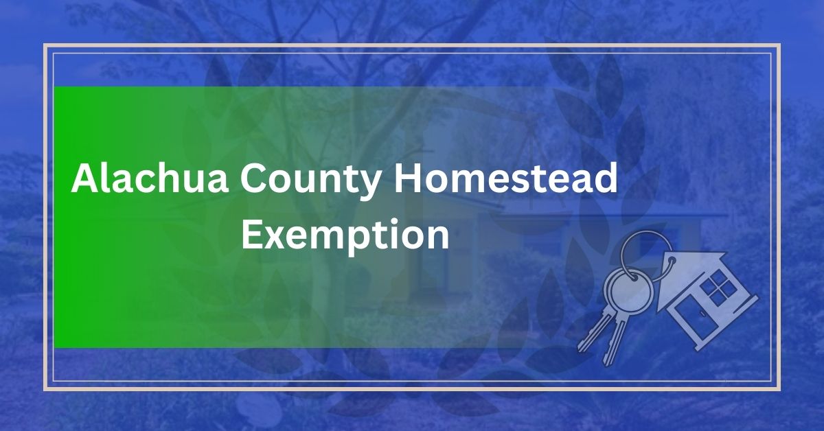 Alachua County Homestead Exemption